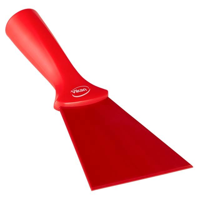 Vikan – 40124 Nylon Scraper with Threaded Handle 100 mm Red – AAVA ...
